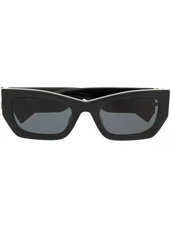 Miu Miu Logo-plaque Rectangular Sunglasses