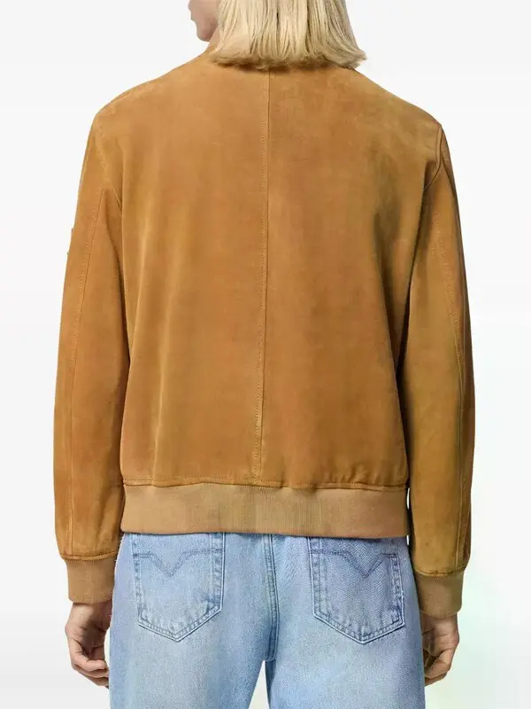 Versace Suede Bomber Jacket