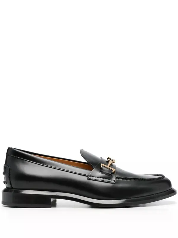 TOD'S Hardware-detail Polished Loafers