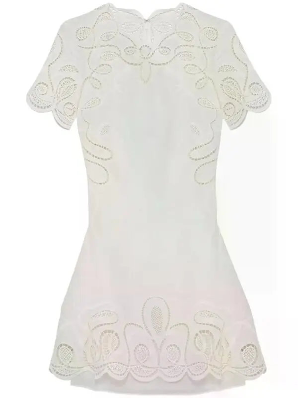 Simkhai Embroidered Mini Dress