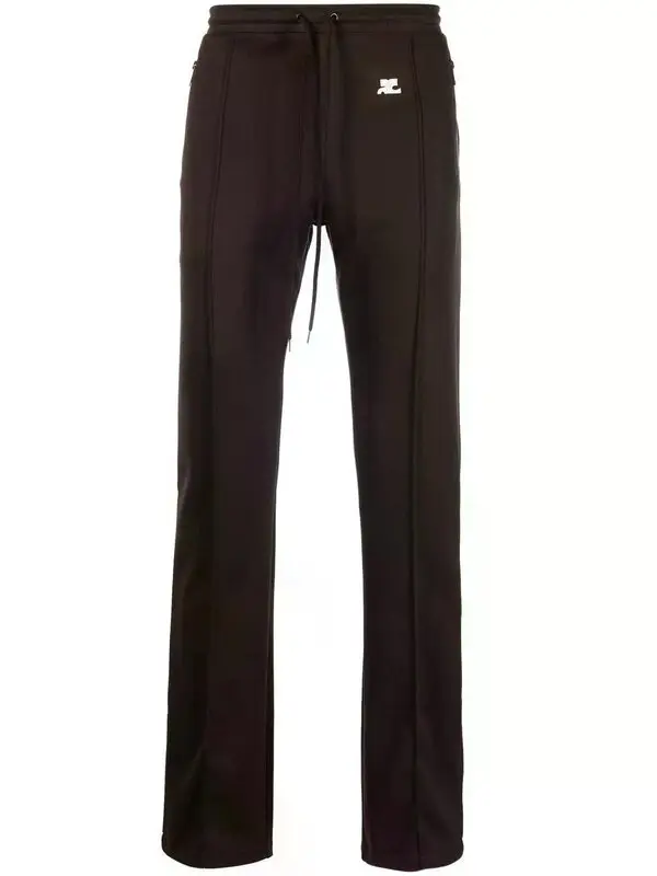 COURREGES Logo-appliqué Trousers