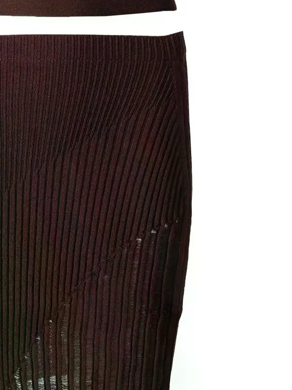 ANDREĀDAMO Cut-out Skirt