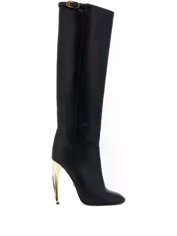 Roberto Cavalli Knee-high Leather Boots