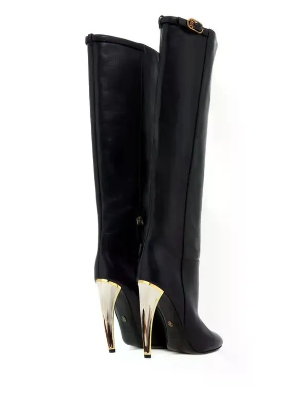 Roberto Cavalli Knee-high Leather Boots