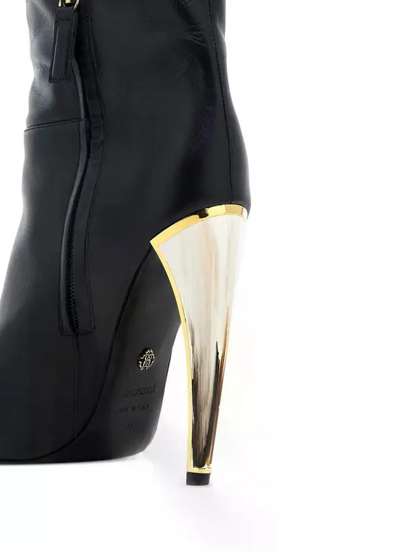 Roberto Cavalli Knee-high Leather Boots