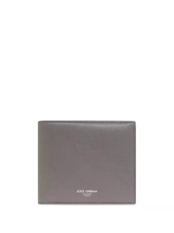 Dolce & Gabbana Leather Wallet - Grey