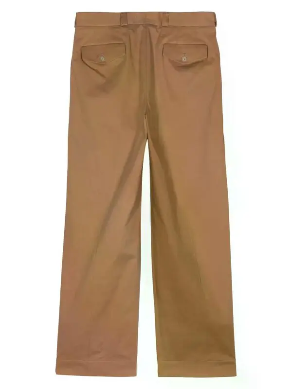 LANEUS Pleat-detailed Trousers