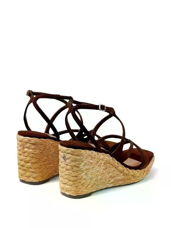 JIMMY CHOO Ayla 85 Wedge Sandals