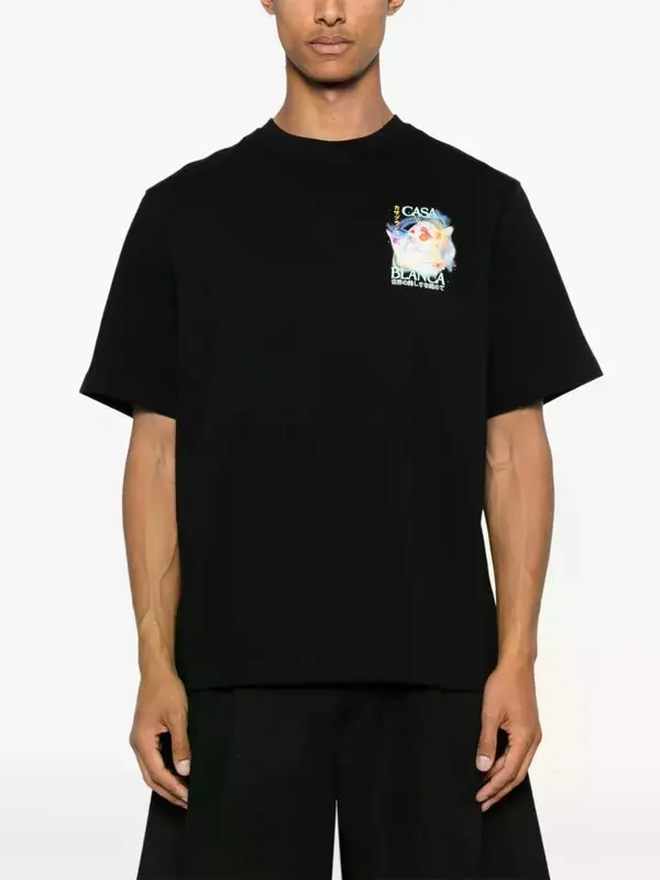 Casablanca Galactic Connection T-shirt - Black