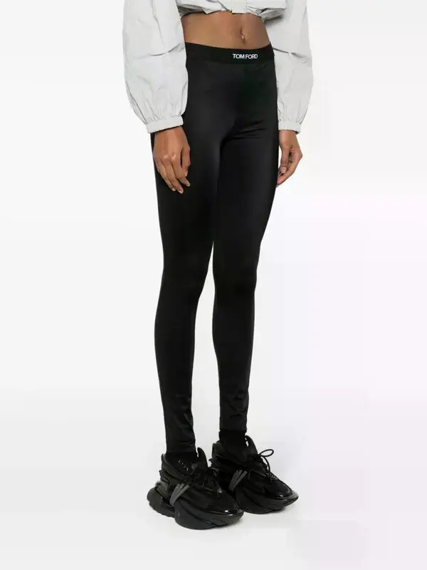 TOM FORD Logo-waistband Leggings