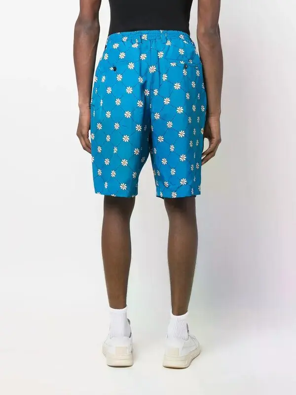 Marni Daisy-print Track Shorts