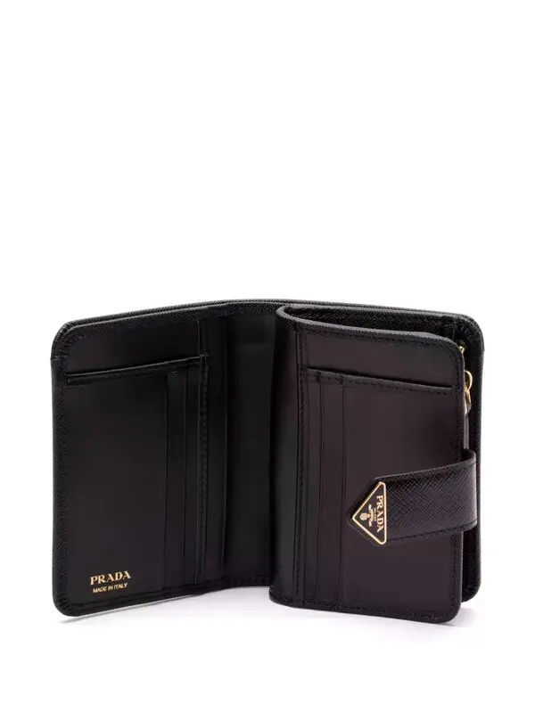 Prada Triangle-logo Bi-fold Wallet