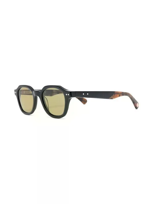 PETER AND MAY Sky Square-frame Sunglasses - Black