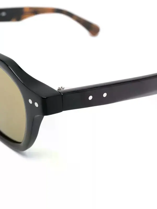PETER AND MAY Sky Square-frame Sunglasses - Black