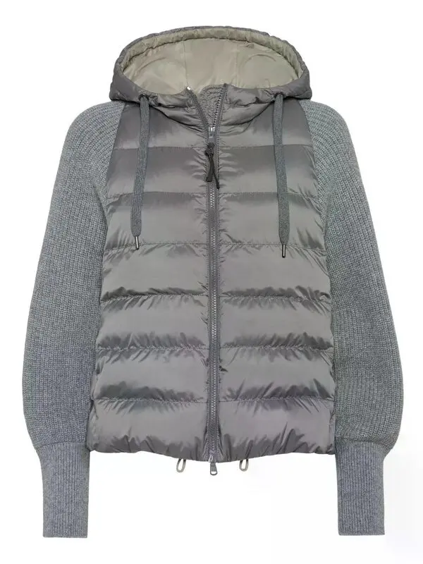 Brunello Cucinelli Padded Jacket - Grey