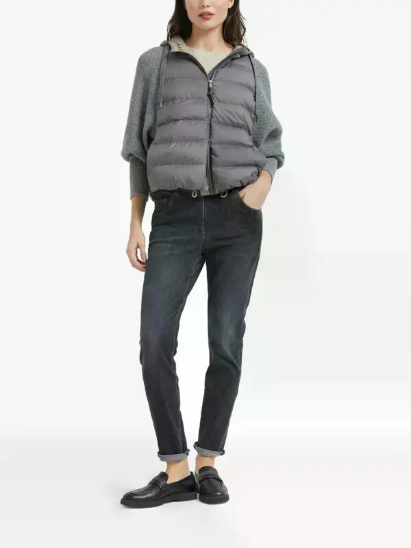 Brunello Cucinelli Padded Jacket - Grey