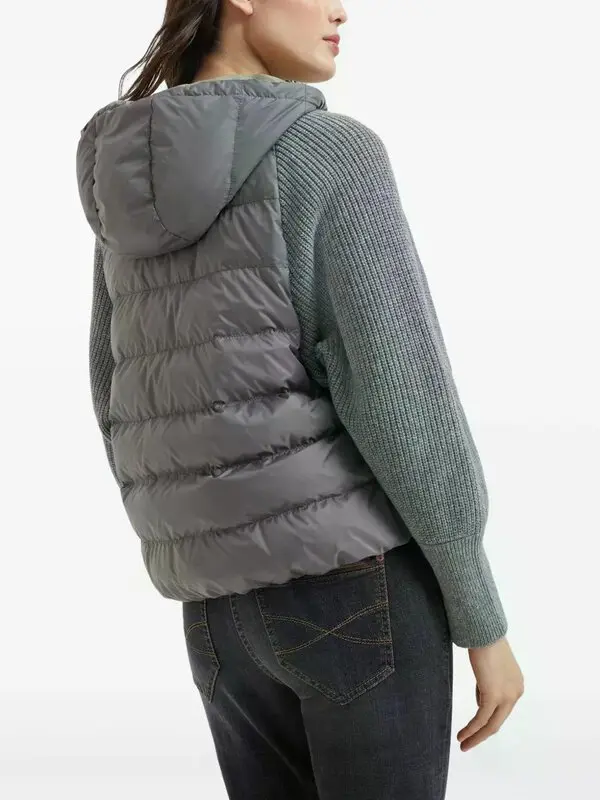 Brunello Cucinelli Padded Jacket - Grey