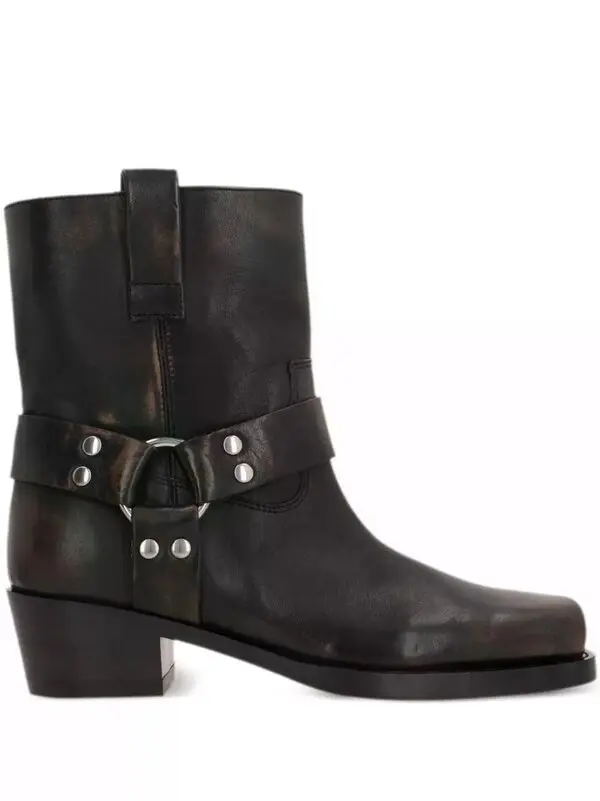 Paris Texas Roxy 45mm Leather Biker Boots