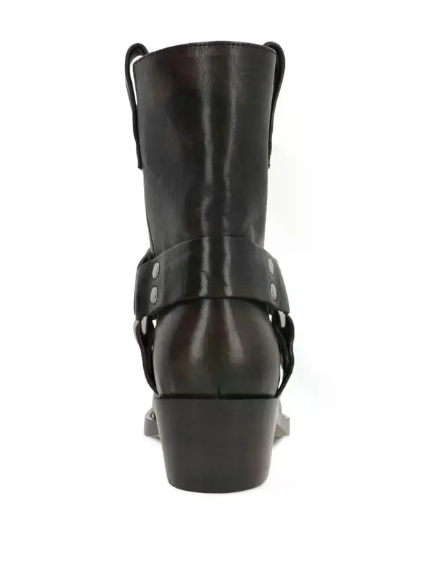 Paris Texas Roxy 45mm Leather Biker Boots