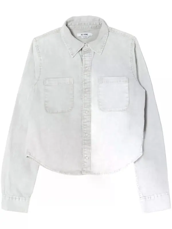 RE/DONE Press-stud Denim Shirt