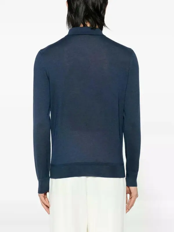 TOM FORD Long-sleeved Polo Shirt