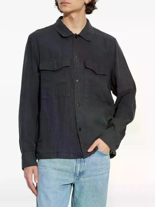 Rag & Bone Linen Jacket - Black