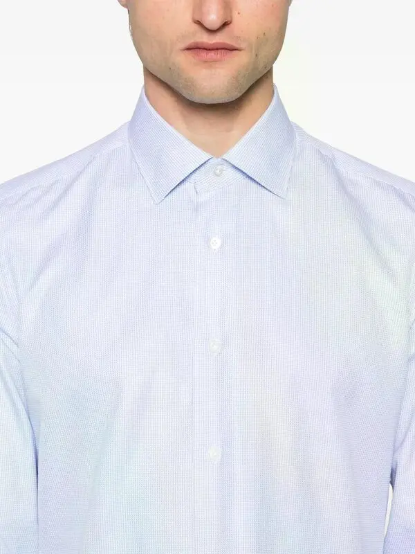 MAZZARELLI Mini-check Shirt