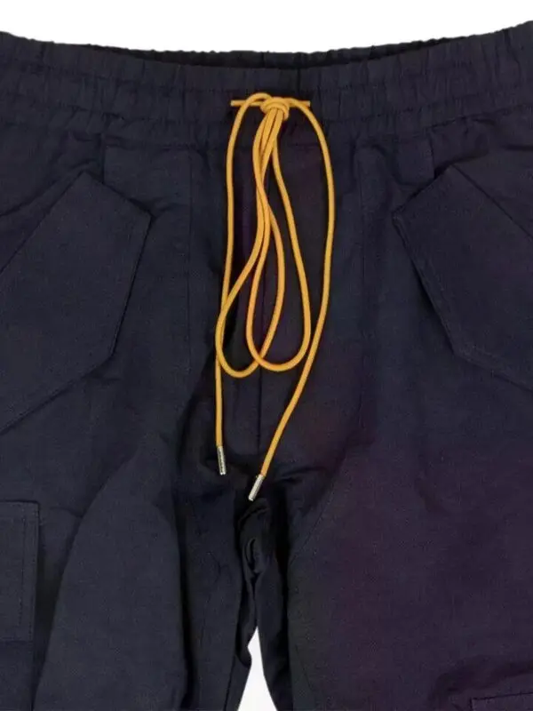 Rhude Drawstring-waist Cargo Trousers