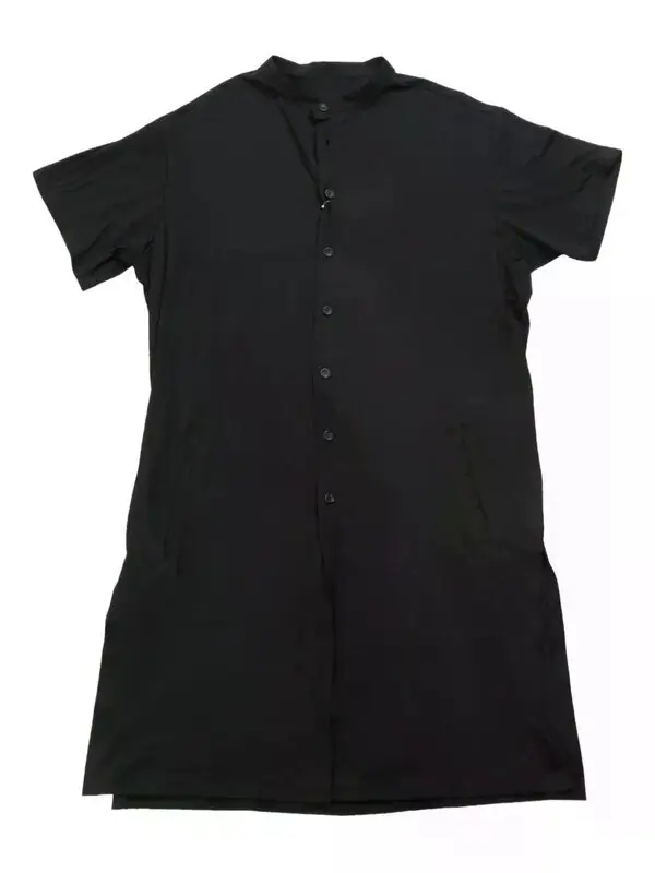 Yohji Yamamoto Printed Jersey Shirt - Black