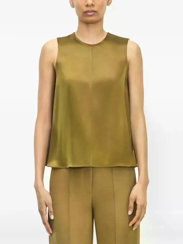 Adam Lippes Sleeveless Blouse - Green