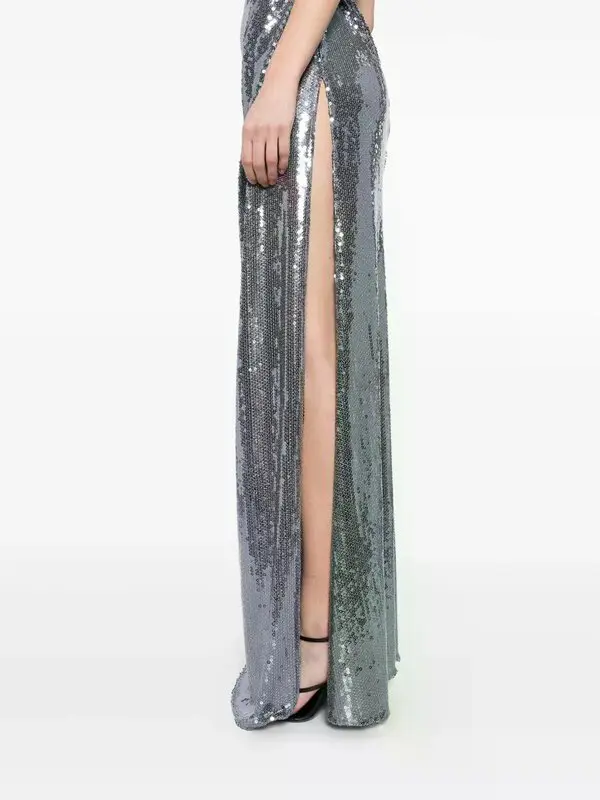 Alex Perry Twisted Sequinned Gown