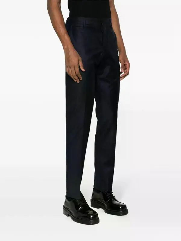 AMI Paris Tapered-leg Wool Trousers
