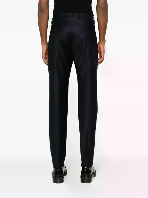 AMI Paris Tapered-leg Wool Trousers