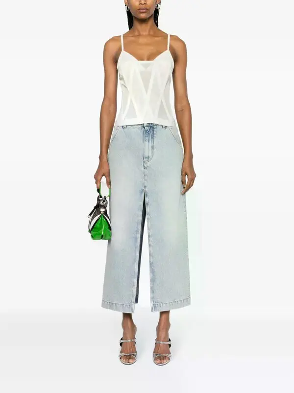 DARKPARK Erika Denim Midi Skirt