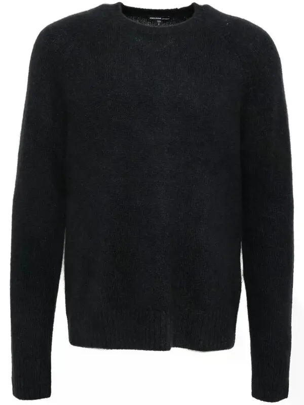 JAMES PERSE Lightweight Textured Cashmere Crewneck