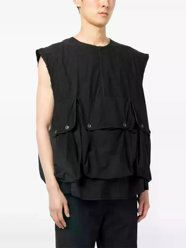 NICOLAS ANDREAS TARALIS Cargo-pockets Vest