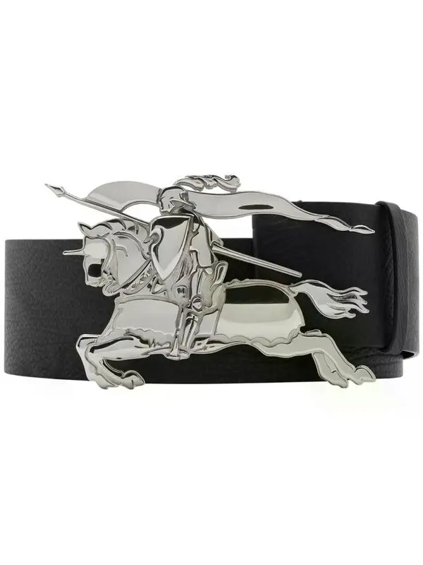 Burberry Equestrian Knight Leather Belt