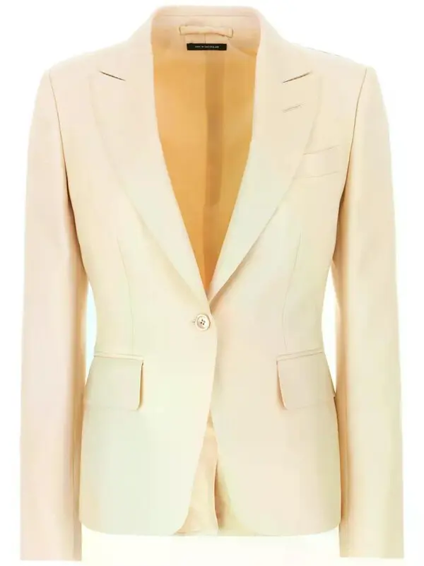 TOM FORD Wool Blazer - Neutrals