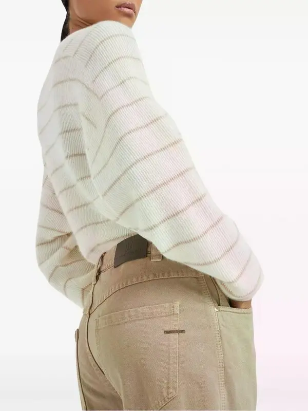Brunello Cucinelli Mid-rise Cropped Jeans