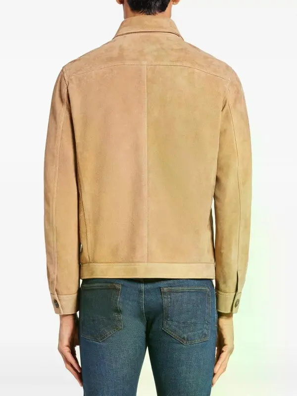 TOM FORD Classic-collar Suede Jacket