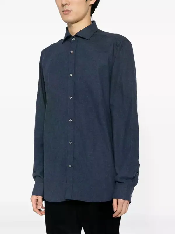 Corneliani Long-sleeve Cotton Shirt