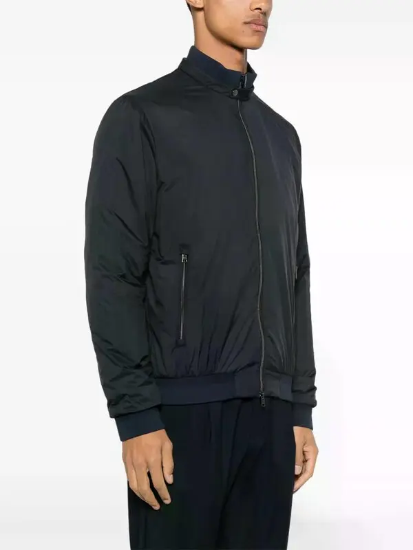 Herno Logo-plaque Bomber Jacket