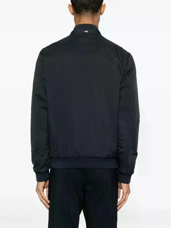 Herno Logo-plaque Bomber Jacket
