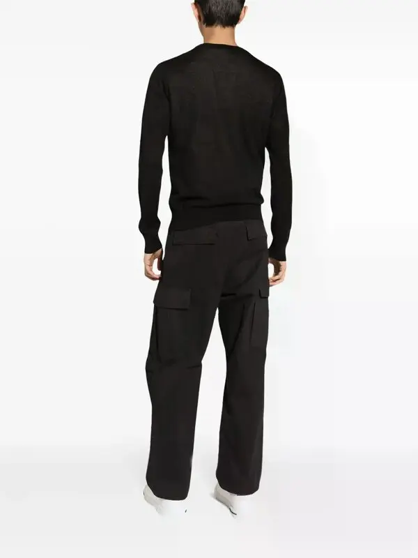 Dolce & Gabbana Logo Embroidered Jumper