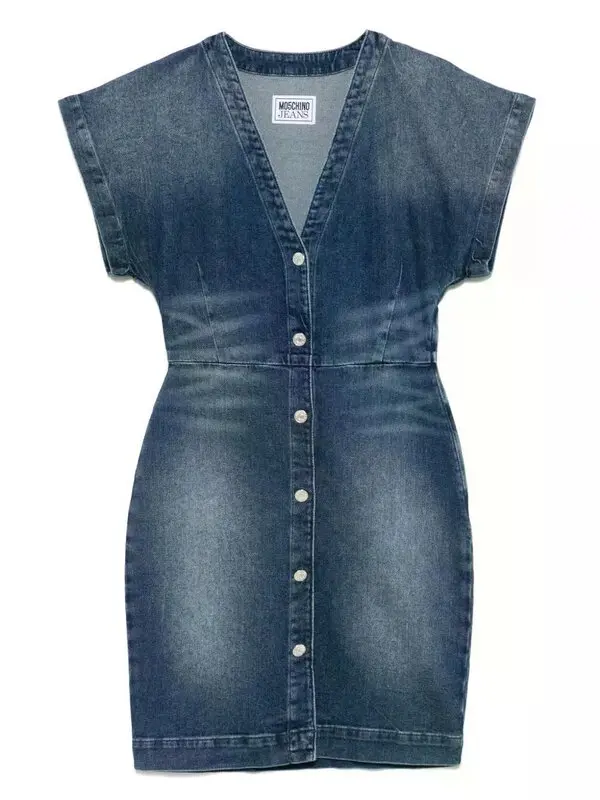Moschino Denim Mini Dress - Blue