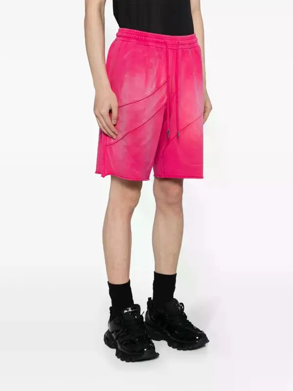 FENG CHEN WANG Drawstring Cotton Shorts