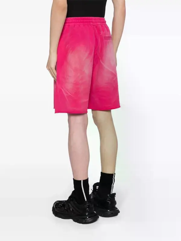 FENG CHEN WANG Drawstring Cotton Shorts
