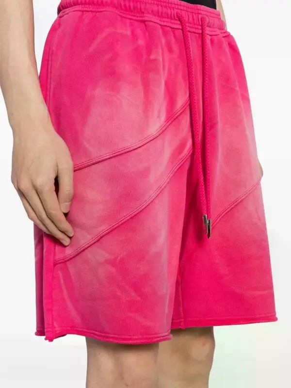 FENG CHEN WANG Drawstring Cotton Shorts