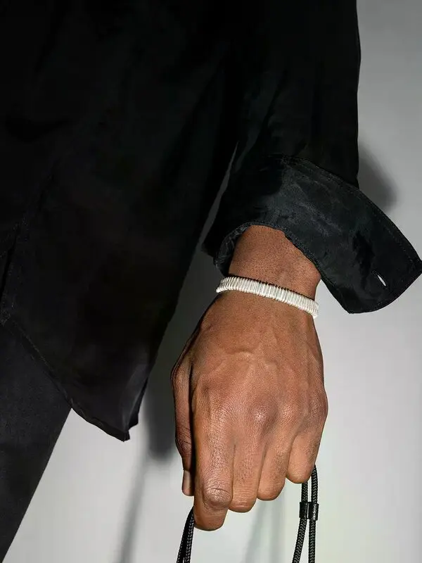 M. Cohen Sterling Large Zig Bracelet