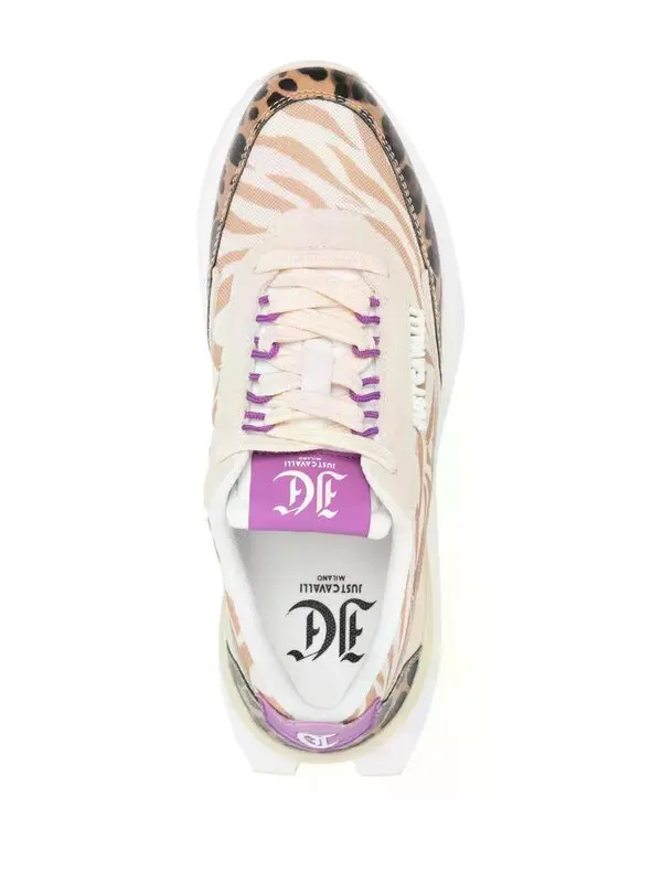 Just Cavalli Logo-patch Low-top Sneakers